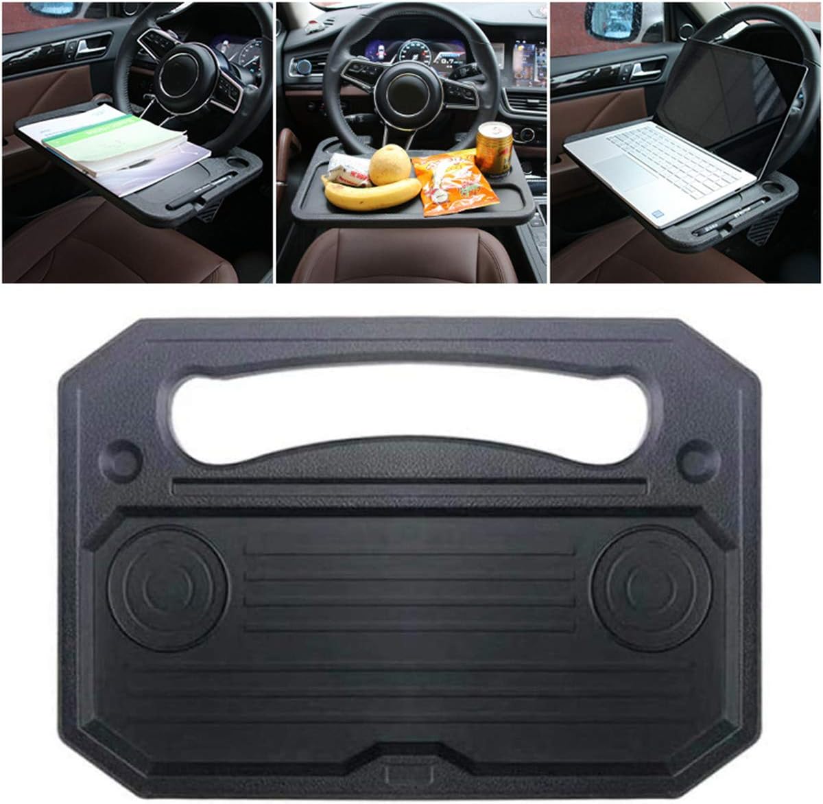 ROSEBEAR Auto Steering Wheel Desk,Car Travel Table Food Eating Tray ...