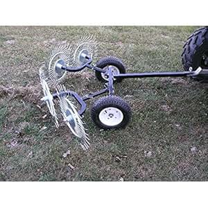 Amazon.com : Yard Tuff 48" Acreage Rake : Tow Behind Rakes : Patio ...