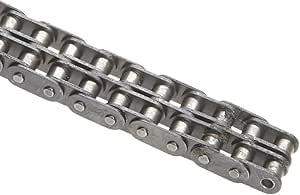 Tsubaki RF06B-2RB British Standard Roller Chain, Double Strand, Riveted ...