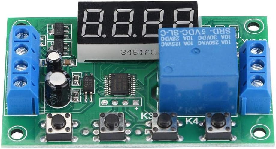 Strumenti e apparecchi per laboratorio 5V/12V/ 24V Modulo Relè Delay ...