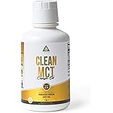 Amazon.com: Clean MCT Oil: 100% Pure C8 Caprylic Acid Triglycerides ...