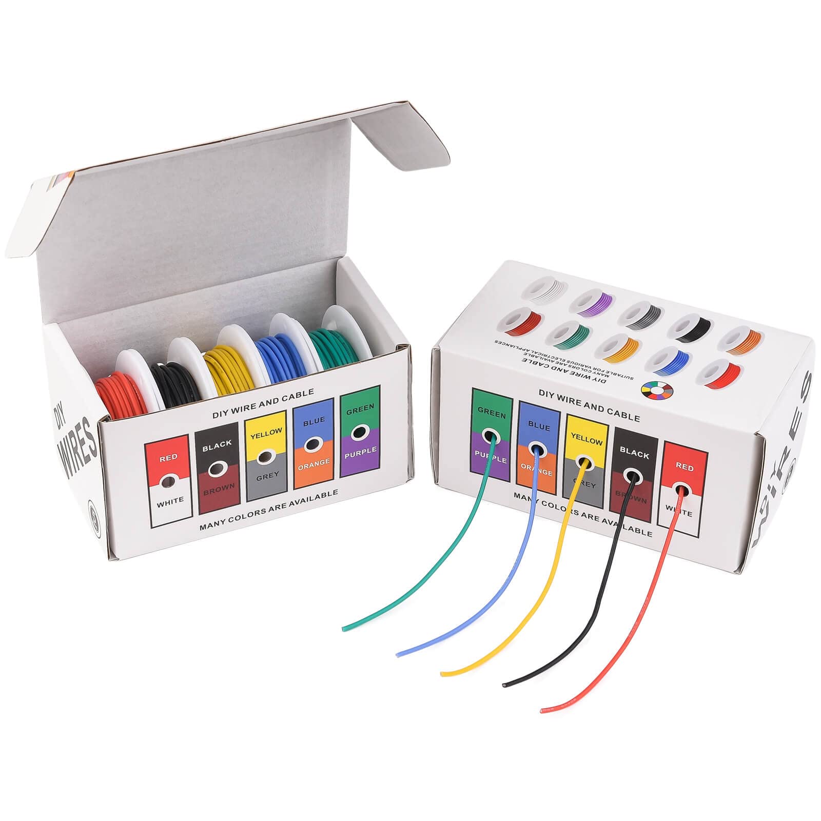 Mua 20AWG Electric Wire Flexible Silicone Wires 20 Gauge Stranded ...