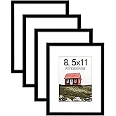 Amazon.com - Picrit 8.5x11 Picture Frame Set of 12, Display 6x8 with Mat or 8.5 x 11 without Mat ...
