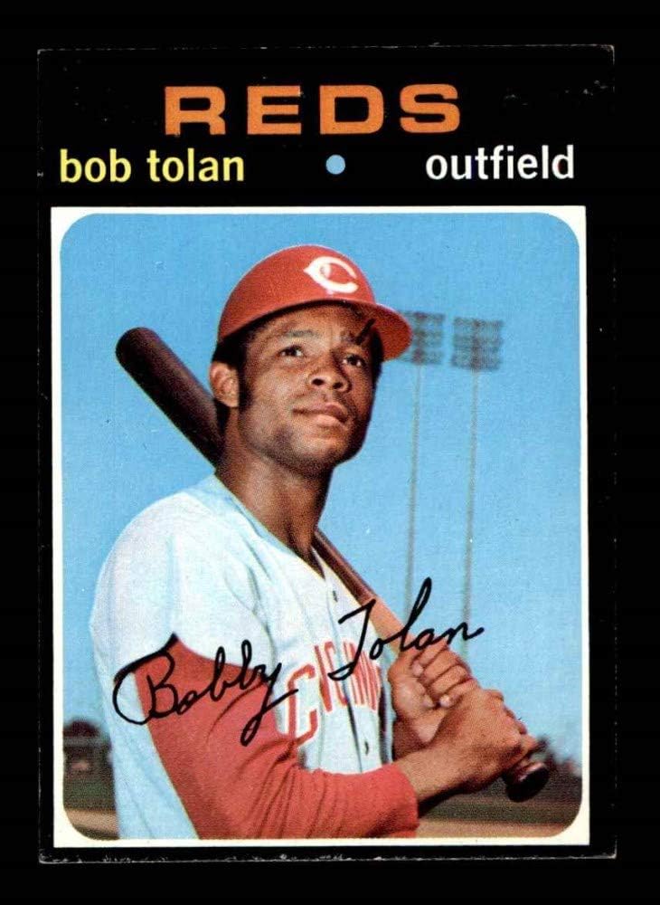 Amazon.com: 1971 Topps # 190 Bobby Tolan Cincinnati Reds (Baseball Card ...