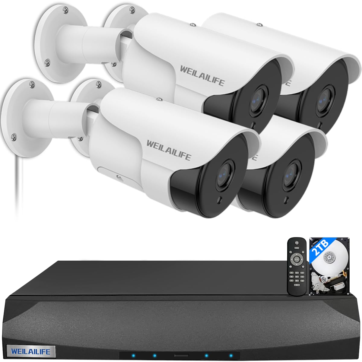 Mua [Two-way Calling/130Â° Ultra Wide Angle] Security Camera, Wired ...