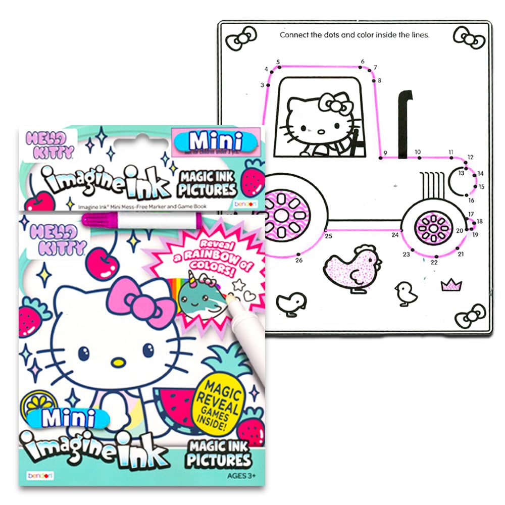 Mua Hello Kitty Coloring & Activity Book Super Set ~ 5 Hello Kitty ...