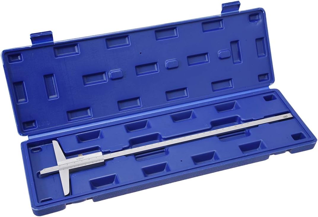 sourcing map 0-300mm Depth Vernier Caliper Micrometer Gauge Measuring ...