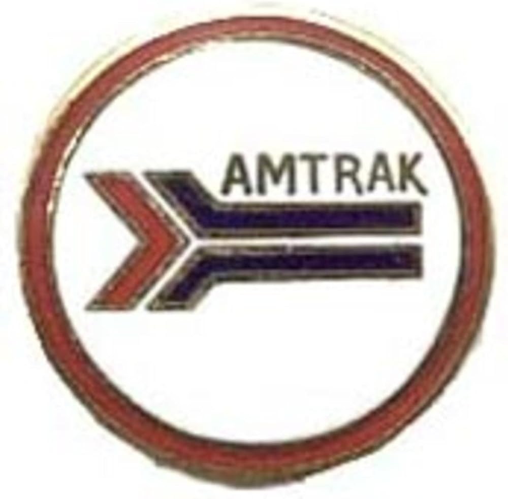 Amazon.com: Amtrak Railroad Pin Round 1": Clothing