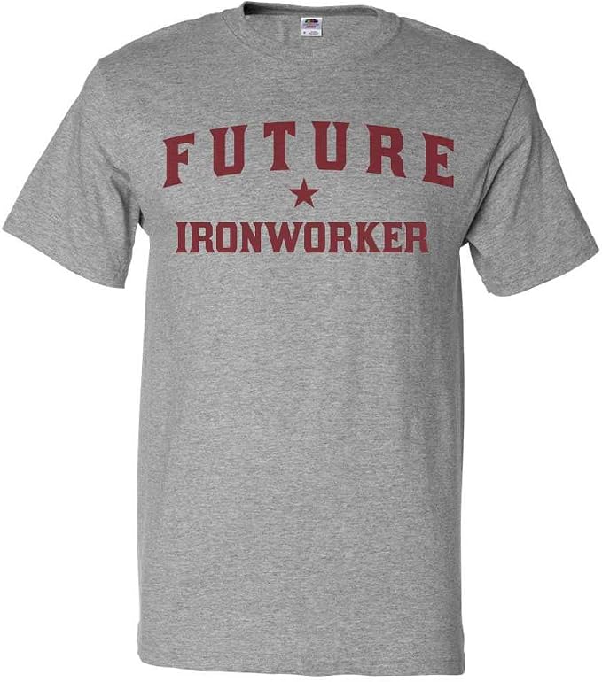 Amazon.com: ShirtScope Future Ironworker T Shirt Funny Ironworker Tee ...
