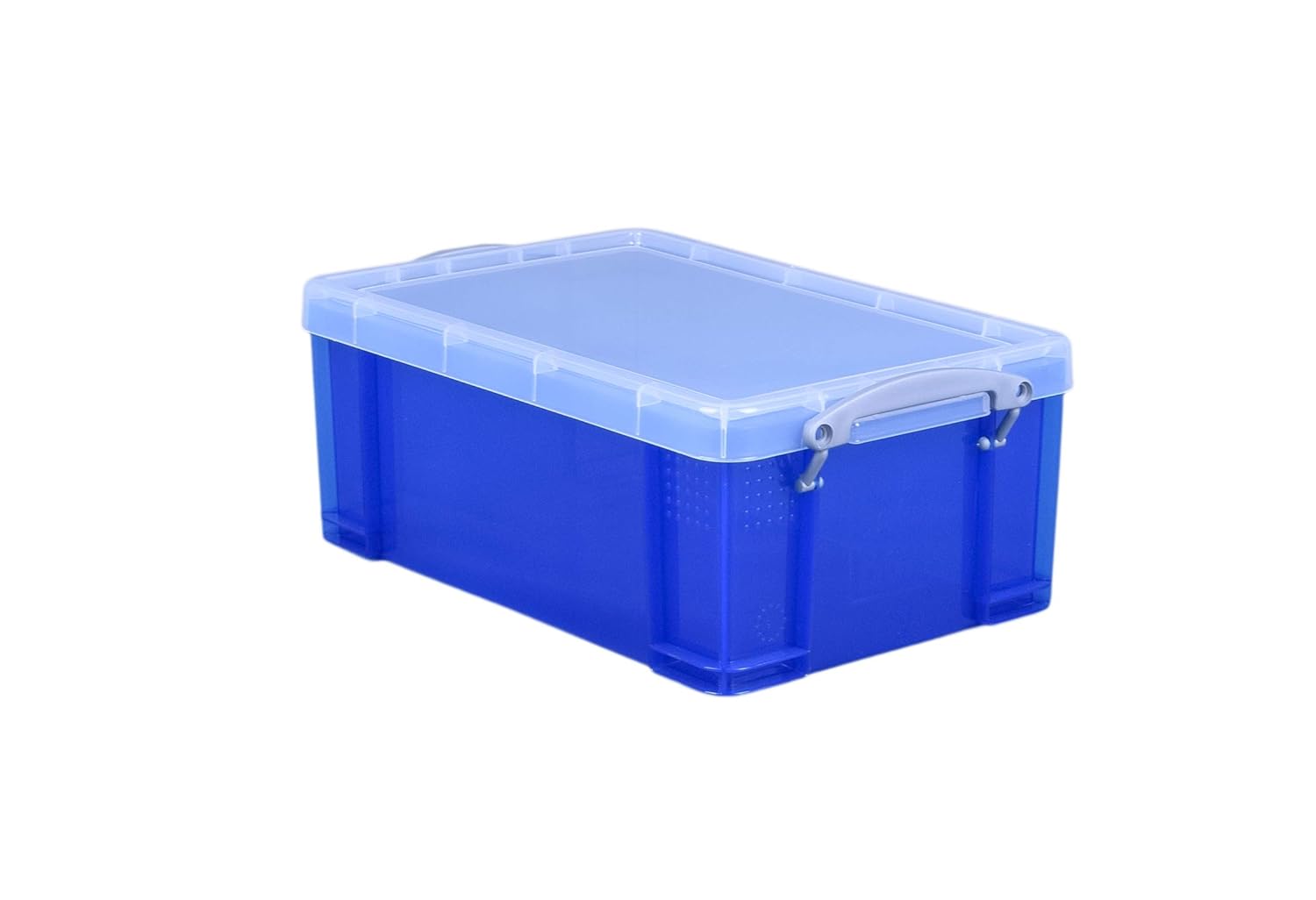 Really Useful 9 Litre Plastic Storage Box - LightBlue, Standard ...