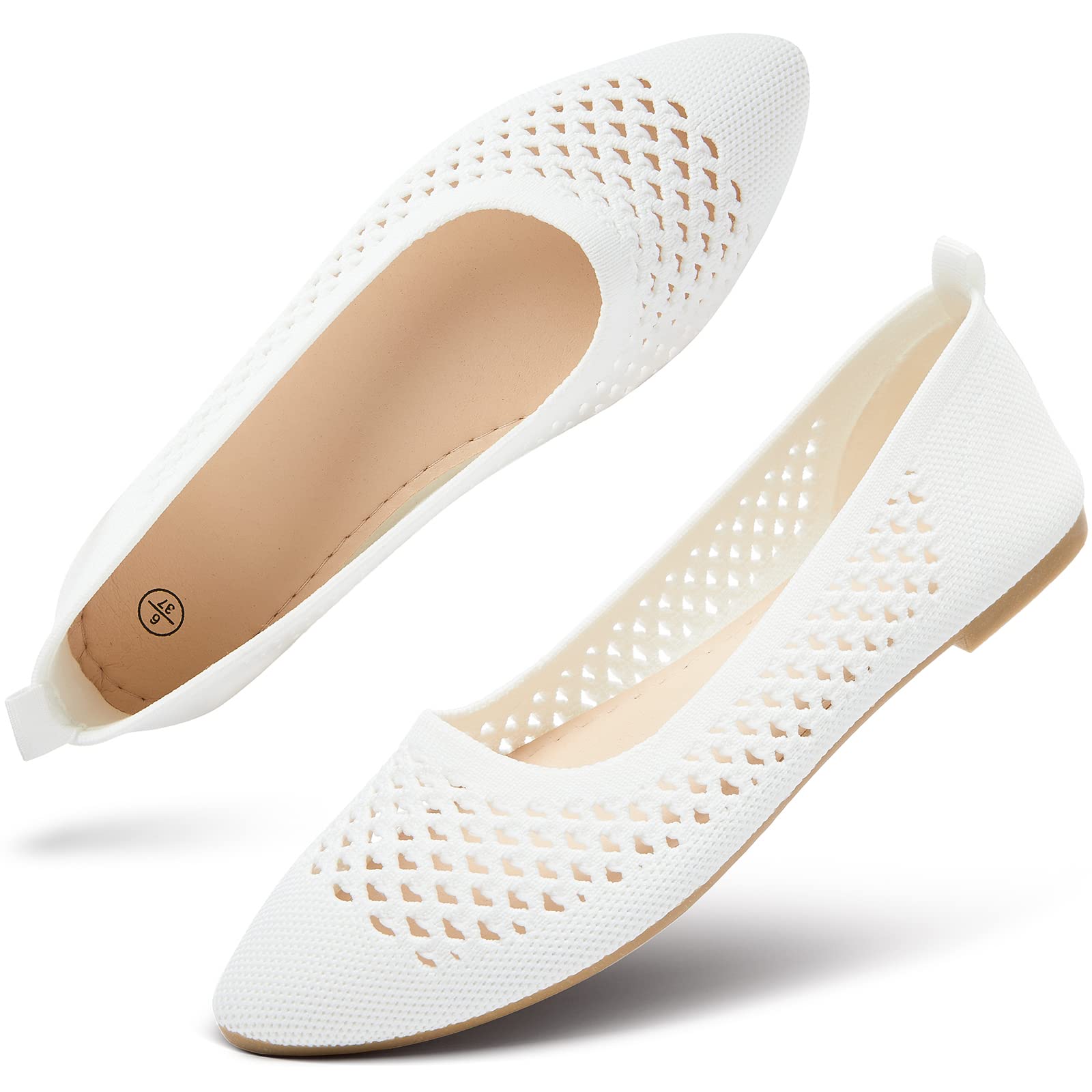 hash bubbie Women's Flats Shoes Women Comfortable Dress Shoes Pointed ...