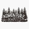 Amazon.com: Adventure awaits Sticker Bumper Sticker Vinyl Decal 5 ...