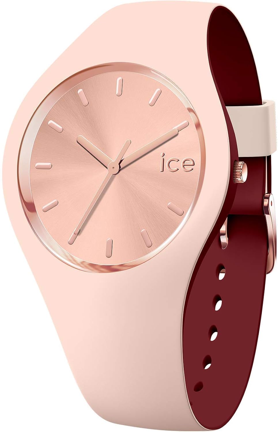 Ice-Watch - Ice Duo Chic Nude - Montre Rose pour Femme avec Bracelet en ...