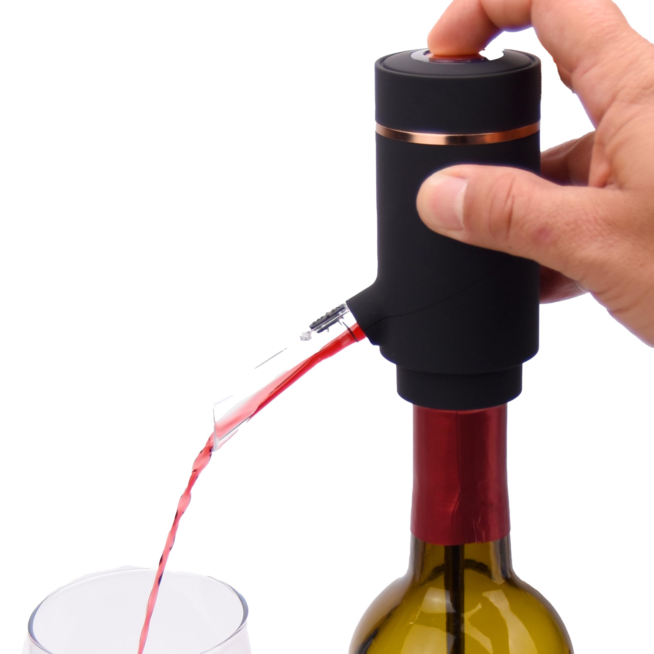 Mua Electric Wine Dispenser and Red Wine Aerator - One Button Electric ...