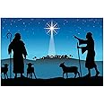 Amazon.com: Fun Express - Star Of Bethlehem Backdrop Banner for ...