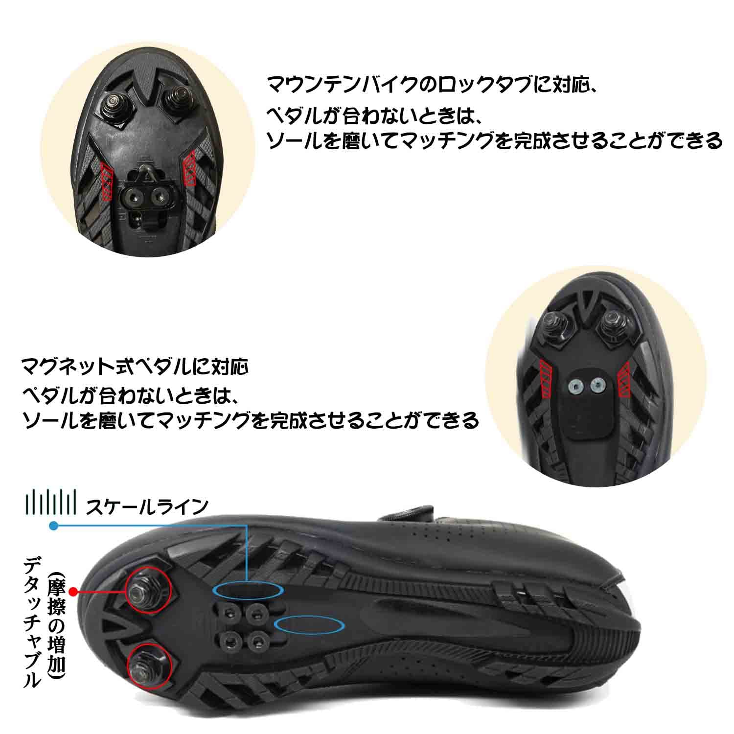 Mua Qwoccu Men's Motorcycle Shoes, SPD-SL/SPD Compatible Shoes, Road ...