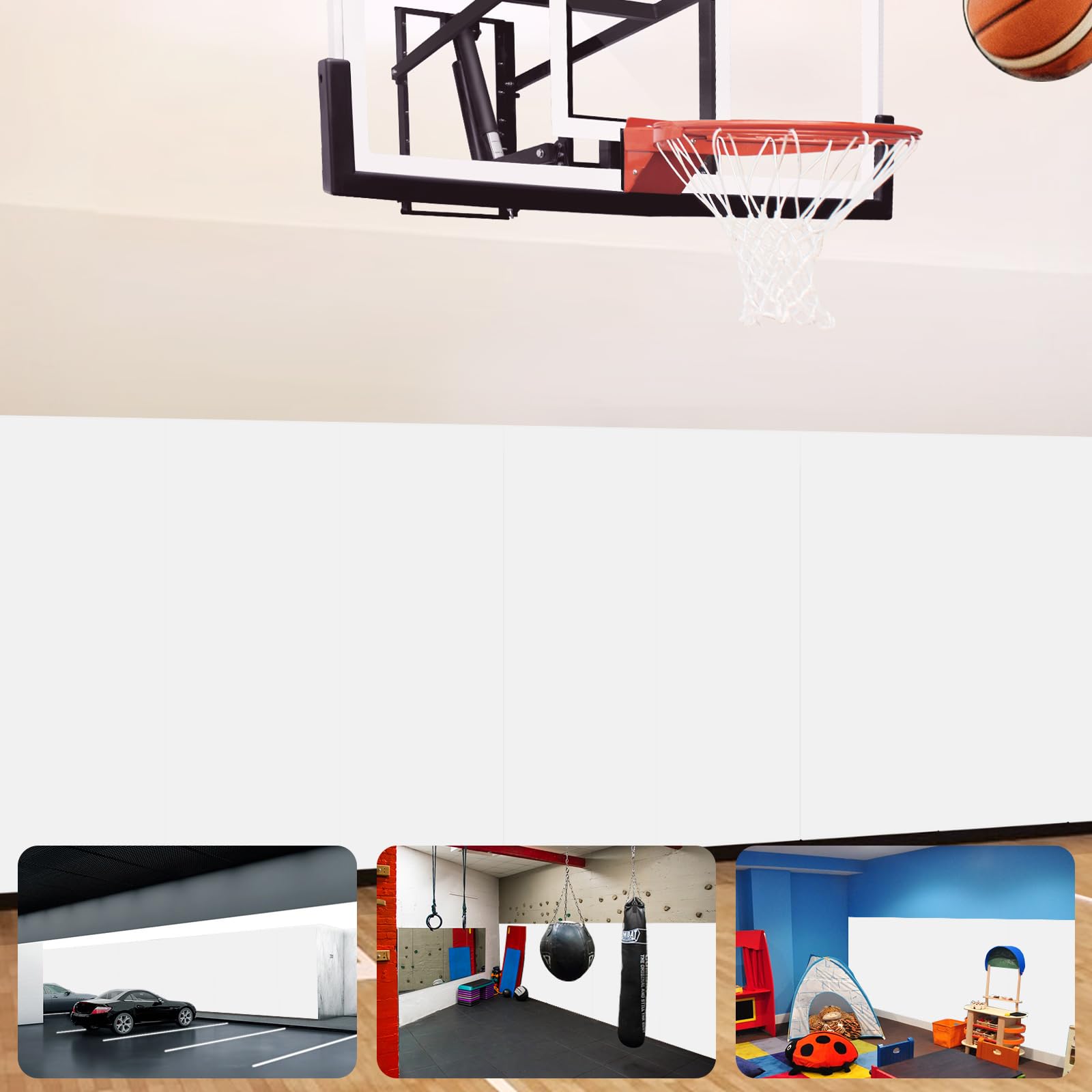 VANCL Basketball Court Wall Pad Bodyguard Wall Padding 2" Thick Foam ...