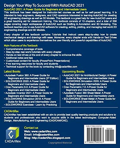 AutoCAD 2021: A Power Guide for Beginners and Intermediate Users | Pricepulse