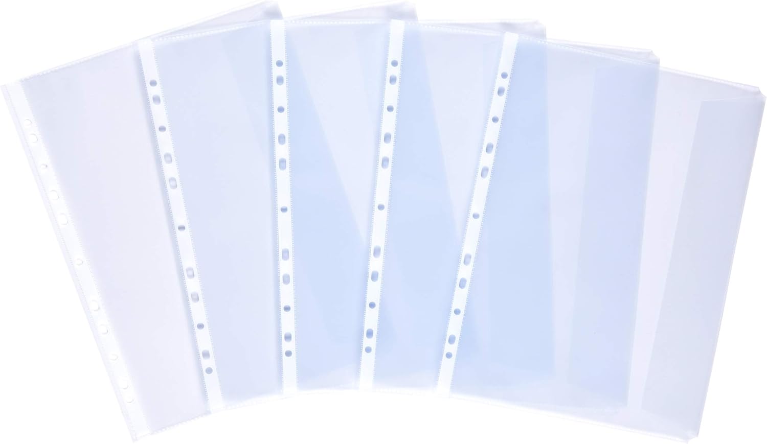 perfect line 20 Document Sheets with Open-Side Insertion, Transparent ...