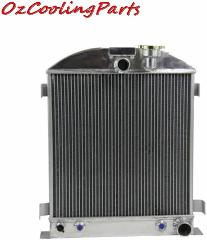 Amazon.com: OzCoolingParts 1932 Ford Chopped Radiator - Designs Pro 3 Row Core Aluminum Radiator ...
