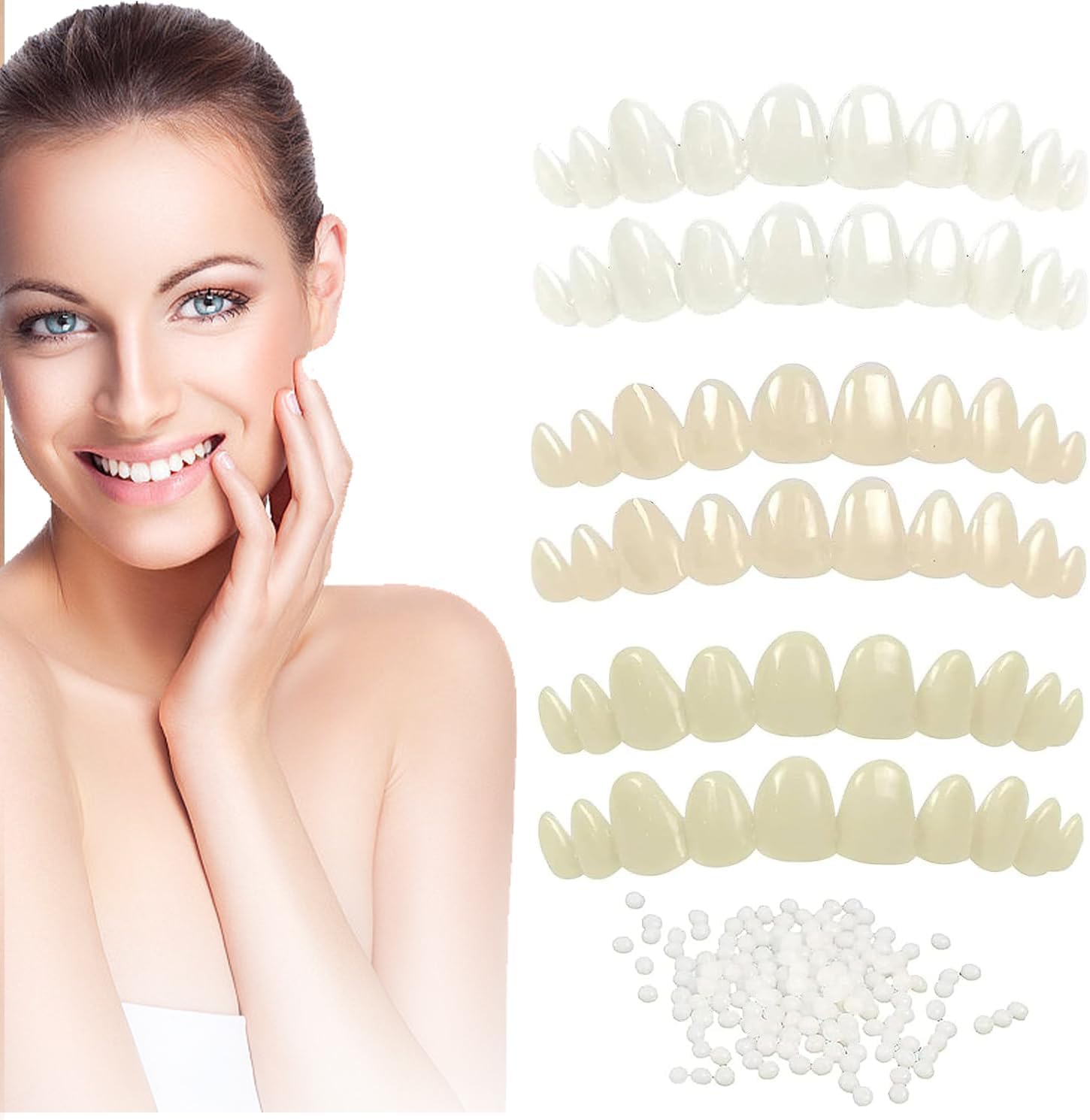Tooth Repair Kit?Temporary Natural Shade for Filling The Gap, Moldable ...