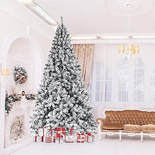 10ft Christmas Tree,Artificial Holiday Christmas Pine Tree for Home ...