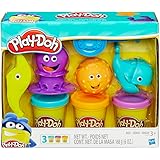 Amazon.com: Play-Doh Ocean Adventure Mega Set with 10 Pack of Dough ...