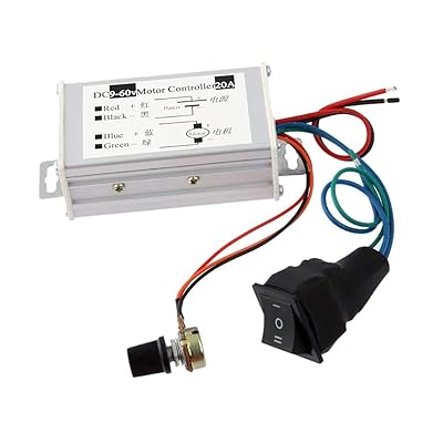 Buy Zhjsjs PWM Motor Speed Controller 5V 9V 12V 18v 24V 30V 48V 60V DC ...