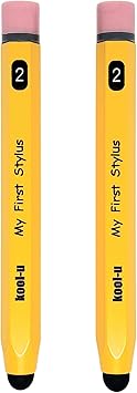 Amazon.com: Kool-U Stylus Pens for Kids | Hexagon Shaped Like a Real ...