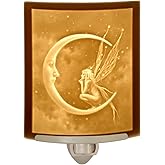 The Porcelain Garden Mermaid Night Light, Etched Porcelain Lithophane ...