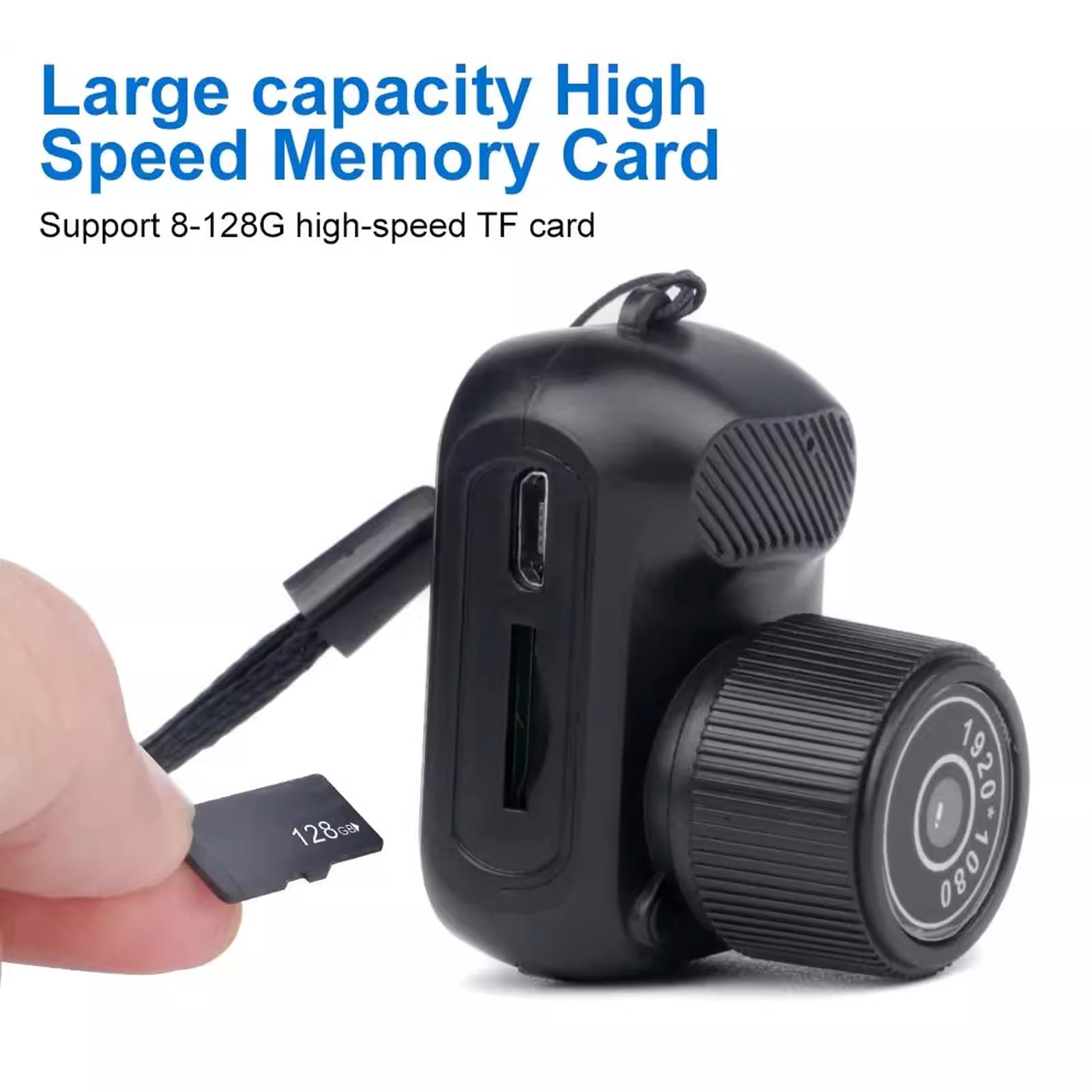 Mua Mini Keychain Camera, 1080P 2MP Mini Thumb Sized Camera Keychain ...