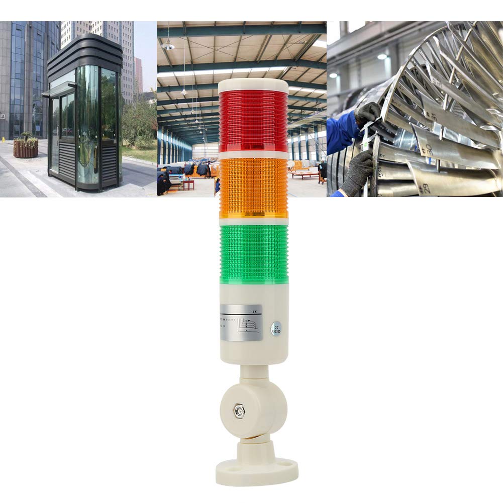 Low Heat Multilayer Warning Light, Industrial Warming Light 3-Layer LED ...