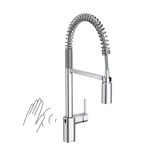 Moen Align Chrome Motionsense Wave Sensor Touchless One-Handle High Arc ...