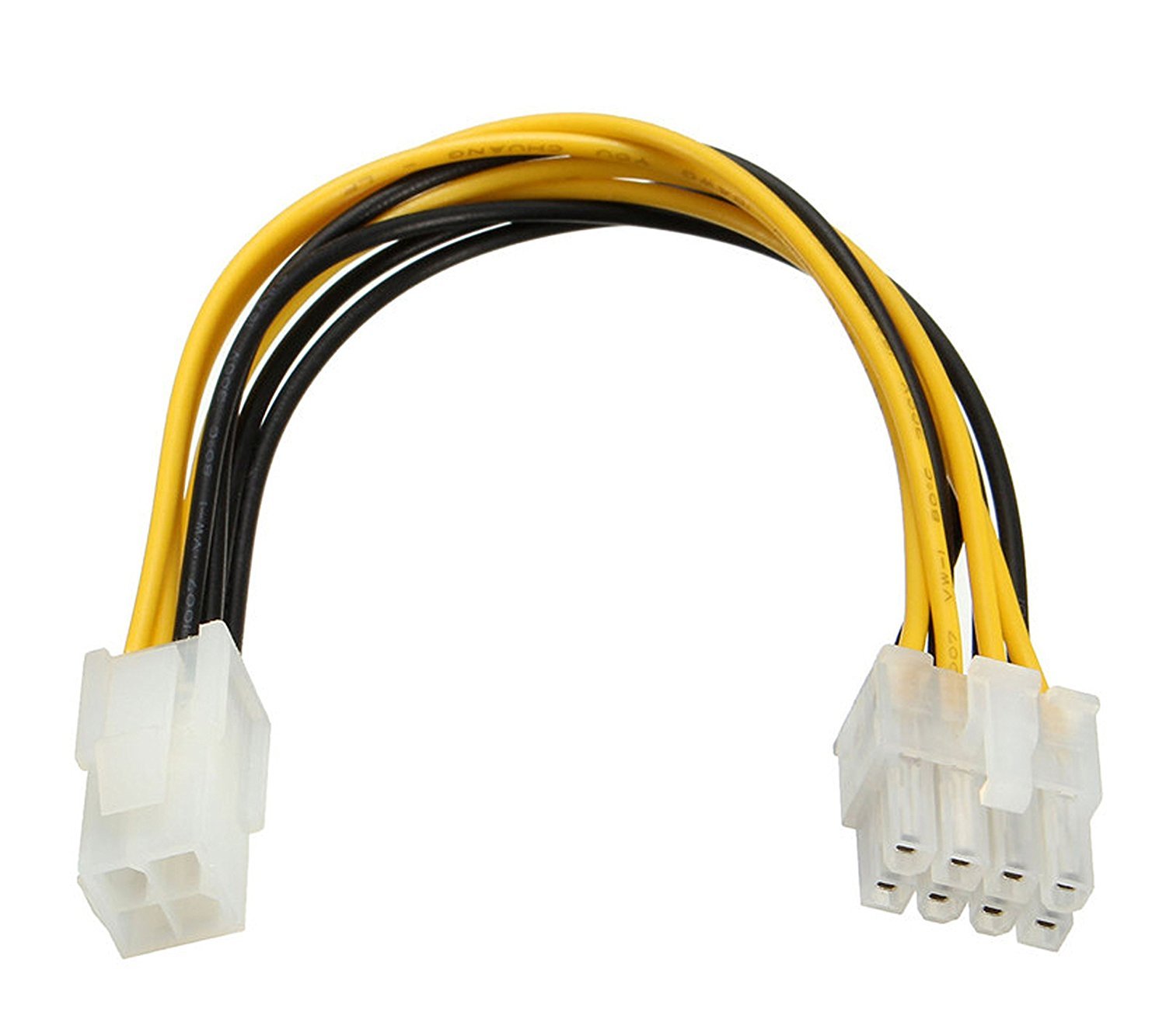 Amazon.in: Buy SMPS 4 PIN TO 8 PIN Converter In 0.20M - 8 pin male to 4 ...