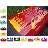 Amazon.com: Lawn Mower Decals - Hot Rod Flames - 3pc Set - for ...