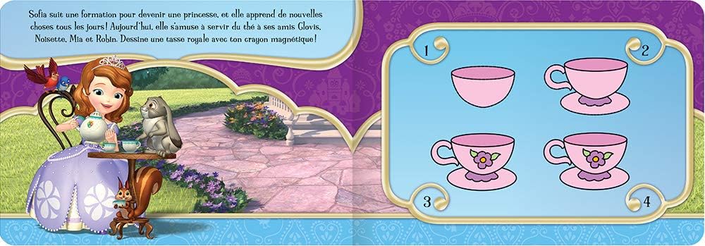 Phidal Disney Junior Writing and Drawing, French, French Version – BigaMart