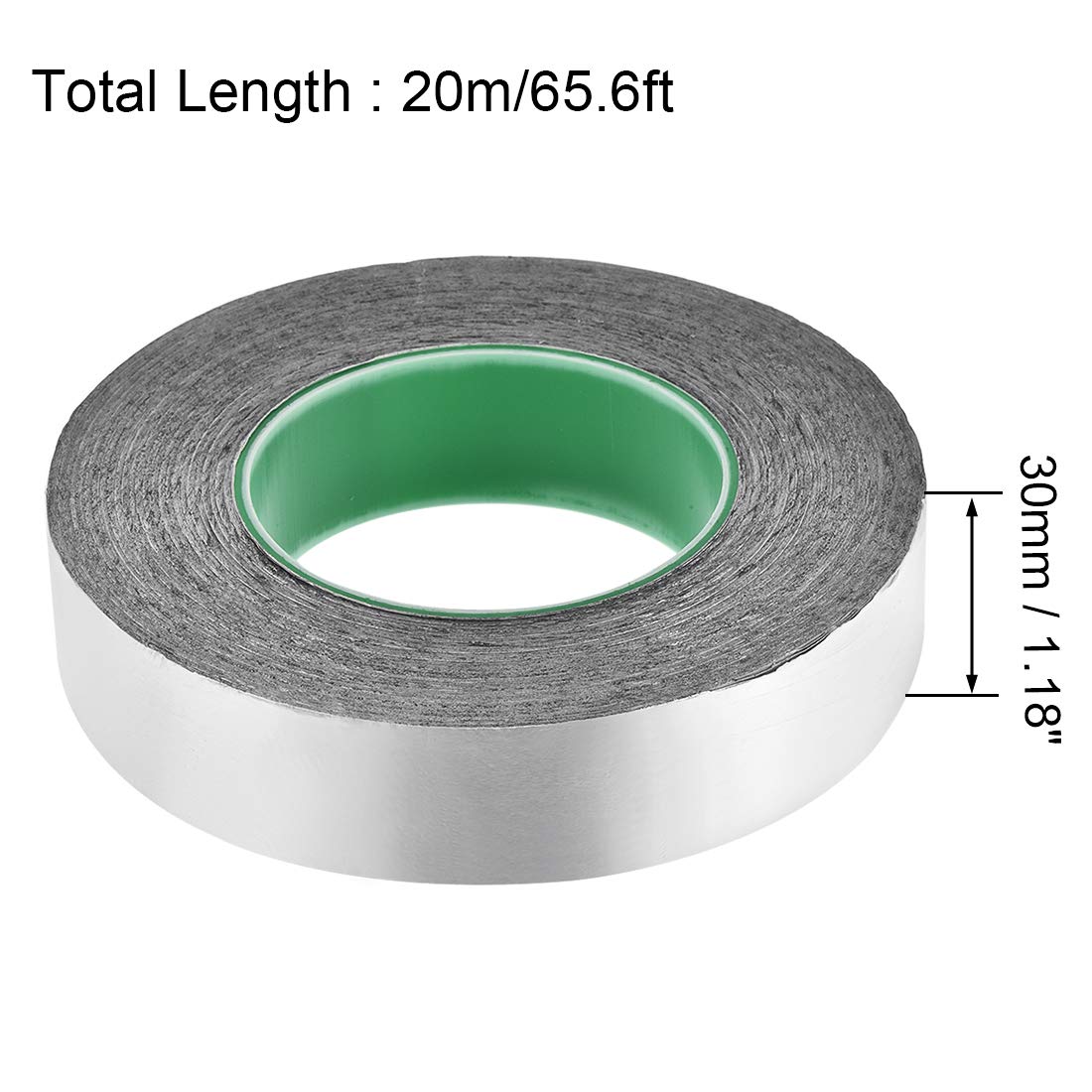 uxcell 30mm Aluminum Foil Tape High Temperature Tape for HVAC,Sealing ...
