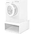 Amazon.com: Ilyapa Washer and Dryer Stand - Universal Wooden Laundry ...