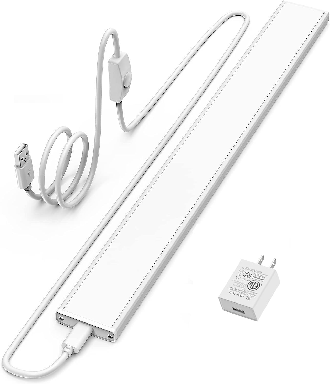 ASOKO Plug-in Under Cabinet Lighting, 16Inch LED Workbench Lights with ...