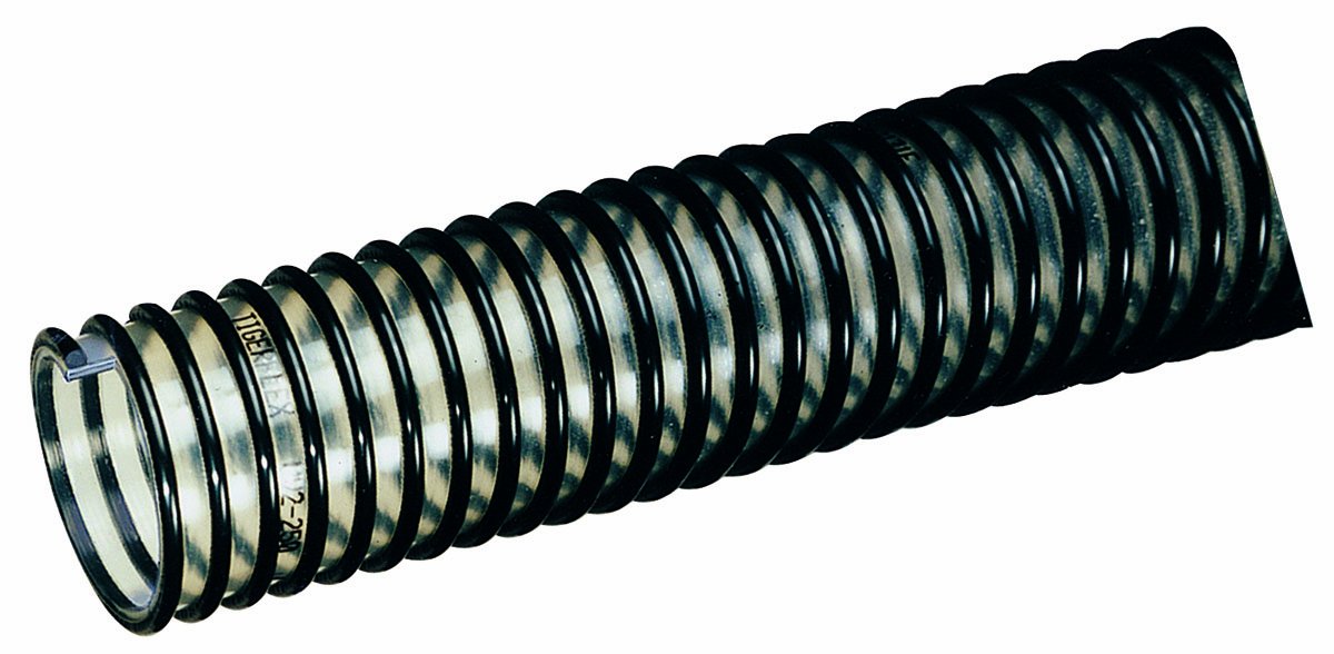 Tigerflex Urevac UV2 Series Standard Duty PVC Material Handling Hose ...