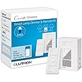 Lutron Caseta Wireless Single-Pole/3-Way Smart Lighting Lamp Dimmer and Remote Kit | P-PKG1P-WH ...