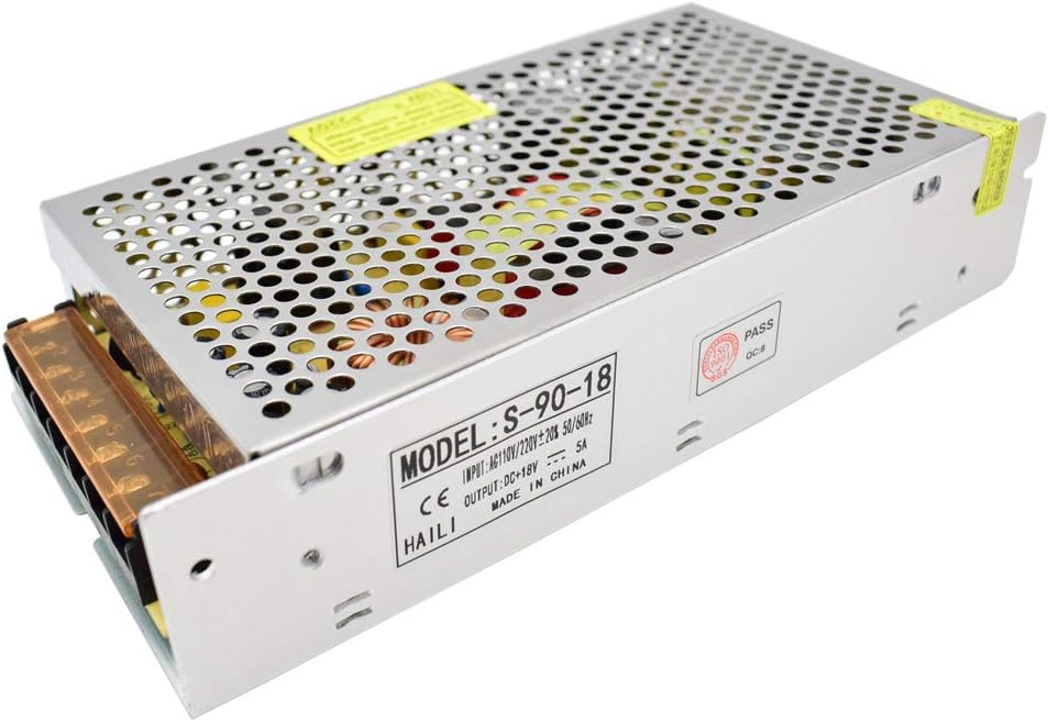 Switching Power Supply AC 110V/220V to DC 18V 10A 180W Power Adapter Transformer – BigaMart