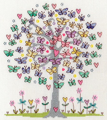 Bothy Threads Love Spring Cross Stitch Kit