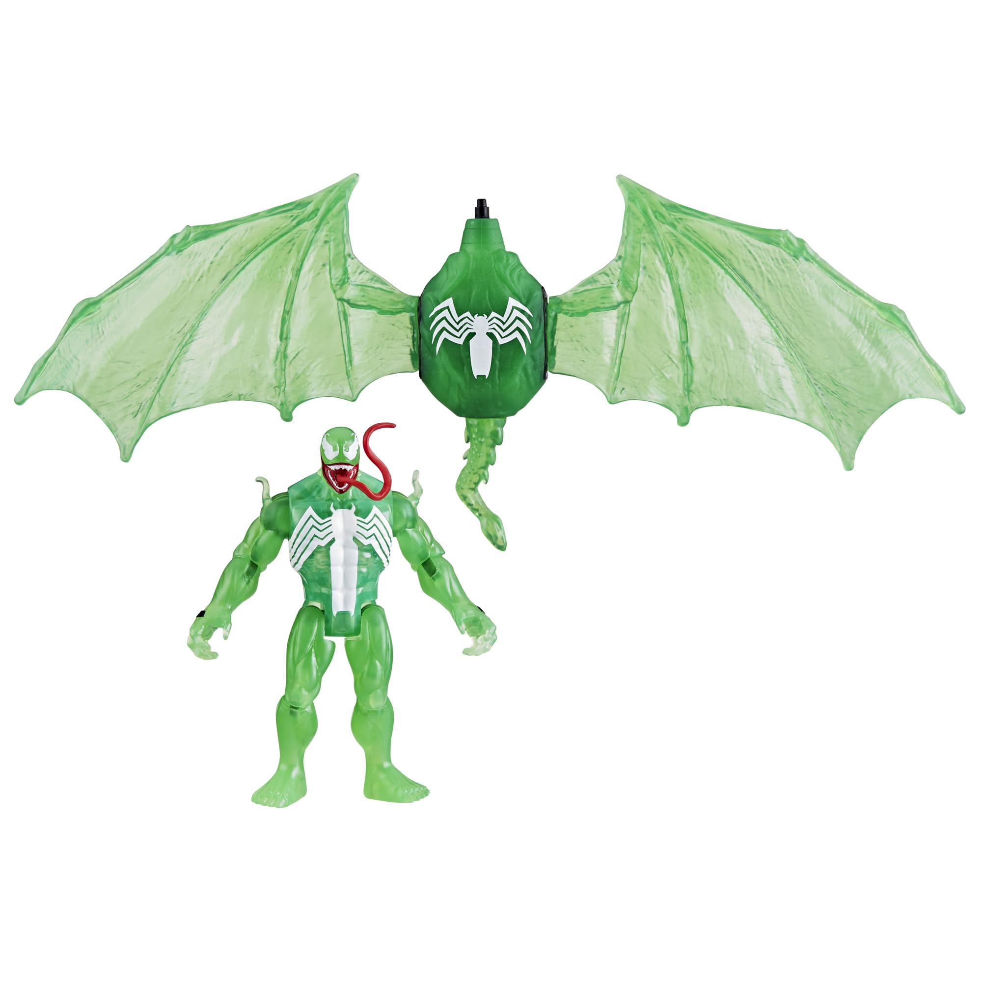Marvel Epic Hero Series Web Splashers Green Symbiote Venom Hydro Wing ...
