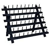Amazon.com: NW 60-Spools Wooden Thread Holder Sewing and Embroidery ...
