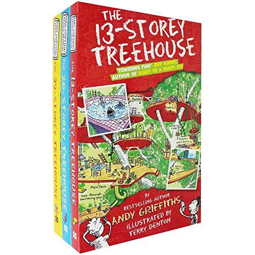 Buy Macmillan Andy Griffiths The 13-Storey Treehouse Collection Set ...