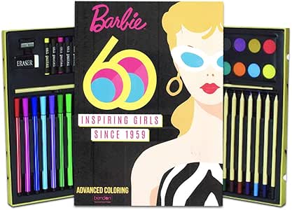 Amazon.com: Bendon Publishing Barbie Coloring Book for Adults ...
