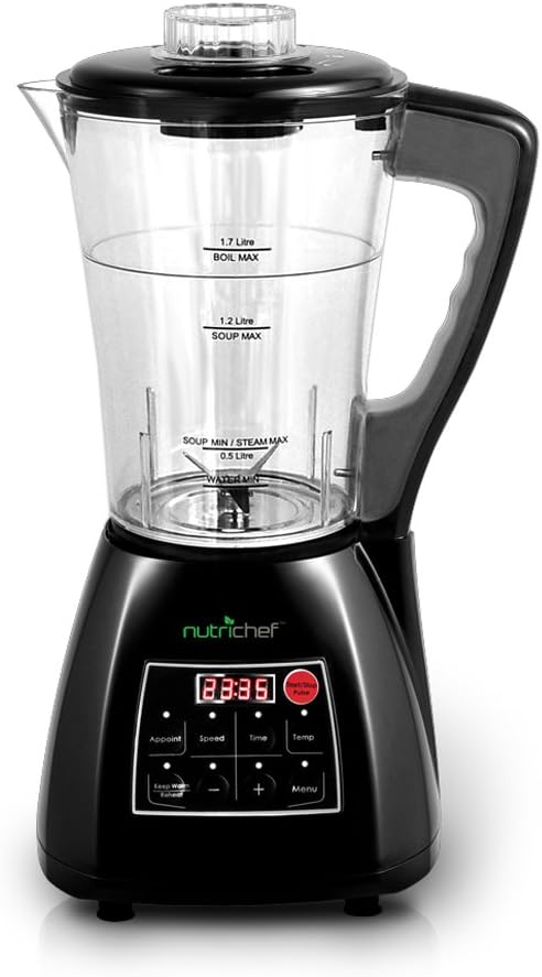 Upgraded NutriChef Pro Soup Maker & Blender | Multifunction Machine ...