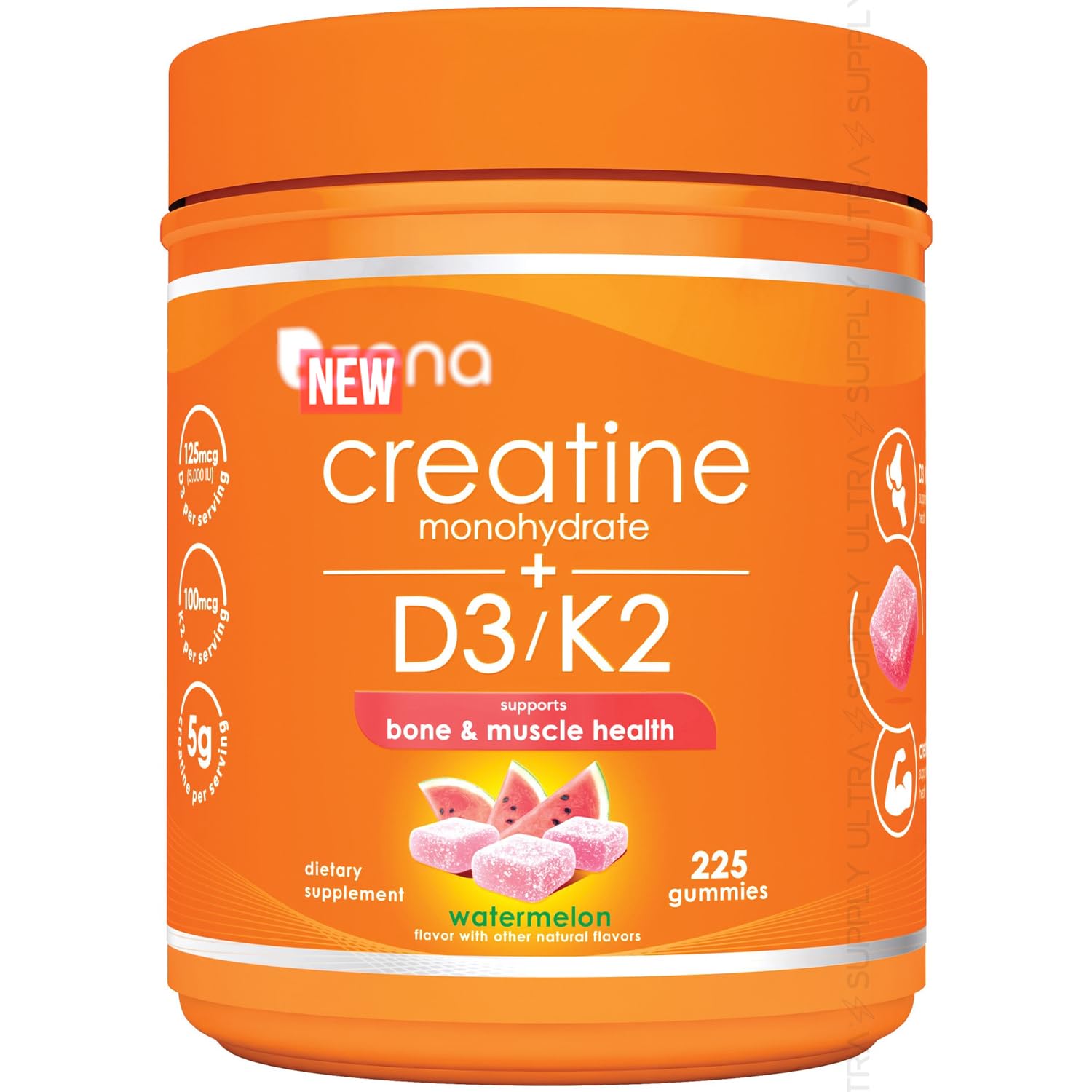 Zena - D3/K2 + Creatine Monohydrate - SuppCo