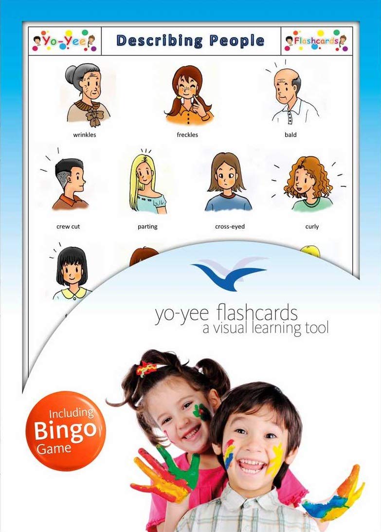 Buy Yo-Yee Flashcards - Describing People Flash Cards in English with ...